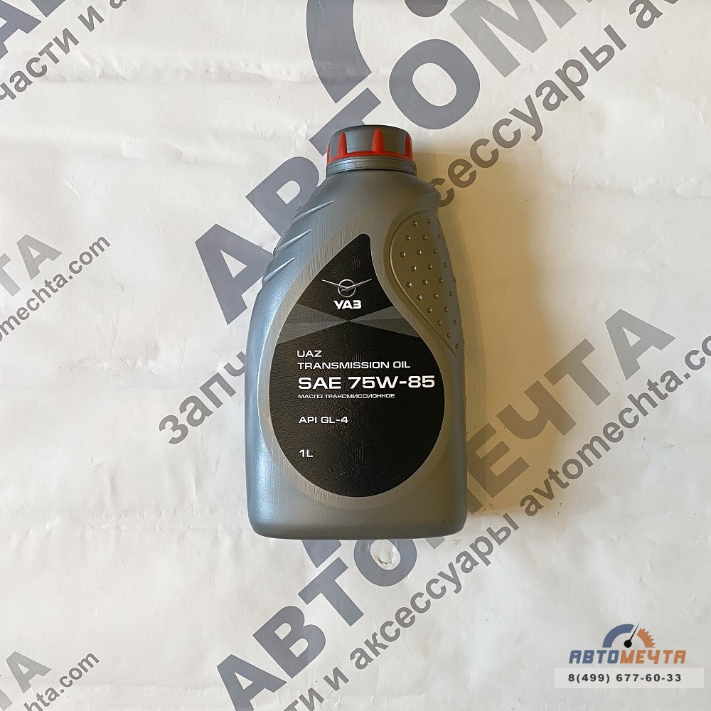 Масло трансмиссионное для КПП и РК DYMOS УАЗ, ТМ4 GL-4 75W85, синт, 1 ...